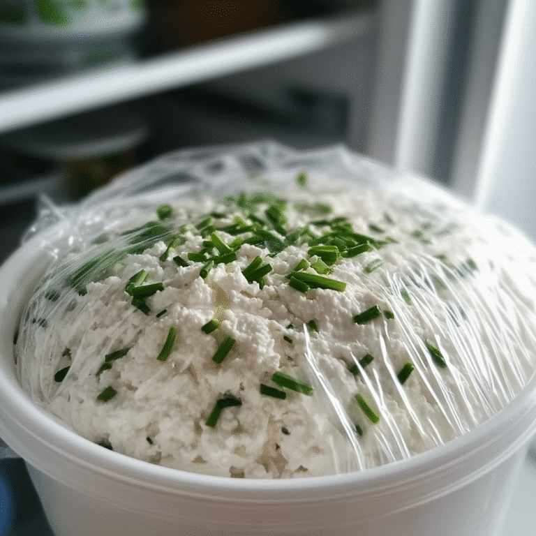 Cottage Cheese with Chive Creamy, Fresh & High-Protein Herb Dip