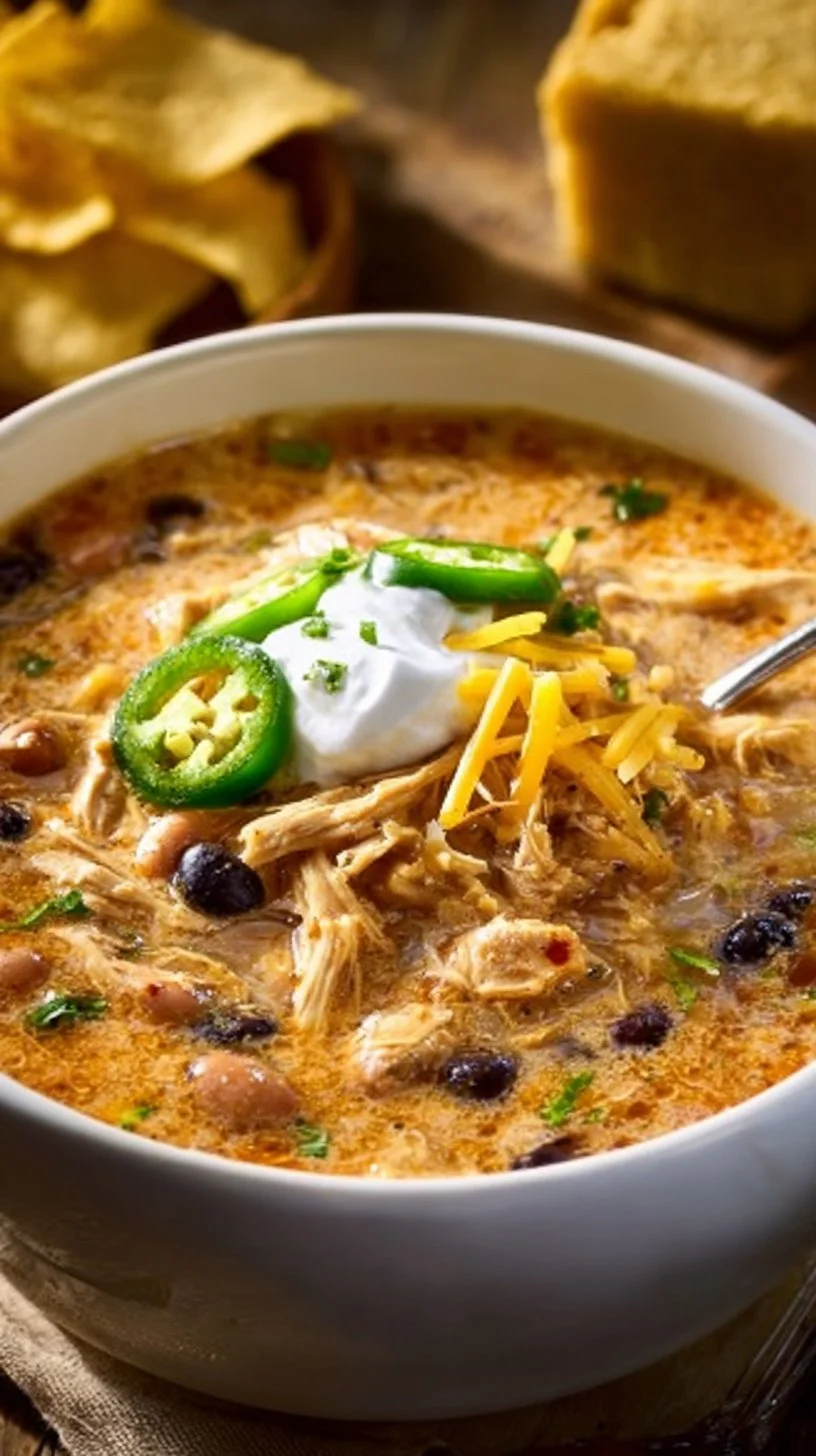Instant Pot White Chicken Chili